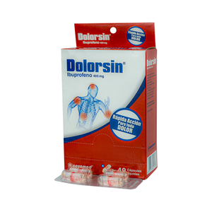 Dolorsin 400 Mg X 48 Capsulas. - Dolorsin