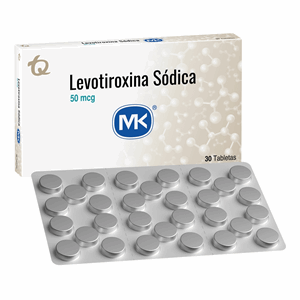 LEVOTIROXINA 50 MCG MK CAJA X 30 TABLETAS