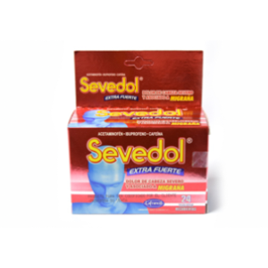 Sevedol Extra Fuerte Caja X 24 Tabletas Recubiertas - Sevedol