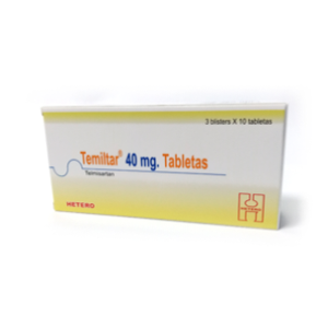 Temiltar 40 Mg Caja X 30 Tabletas (204527) - Telmitar