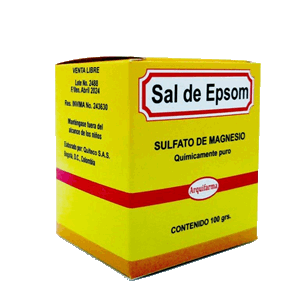 Sal De Epson X 4 Onzas. - Sal De Epson