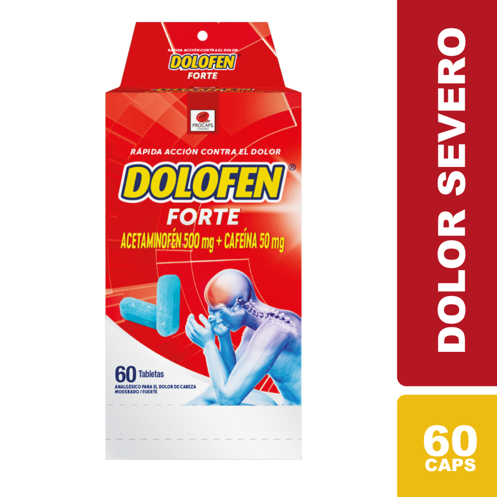 DOLOFEN FORTE CAJA X 60 CAPSULAS